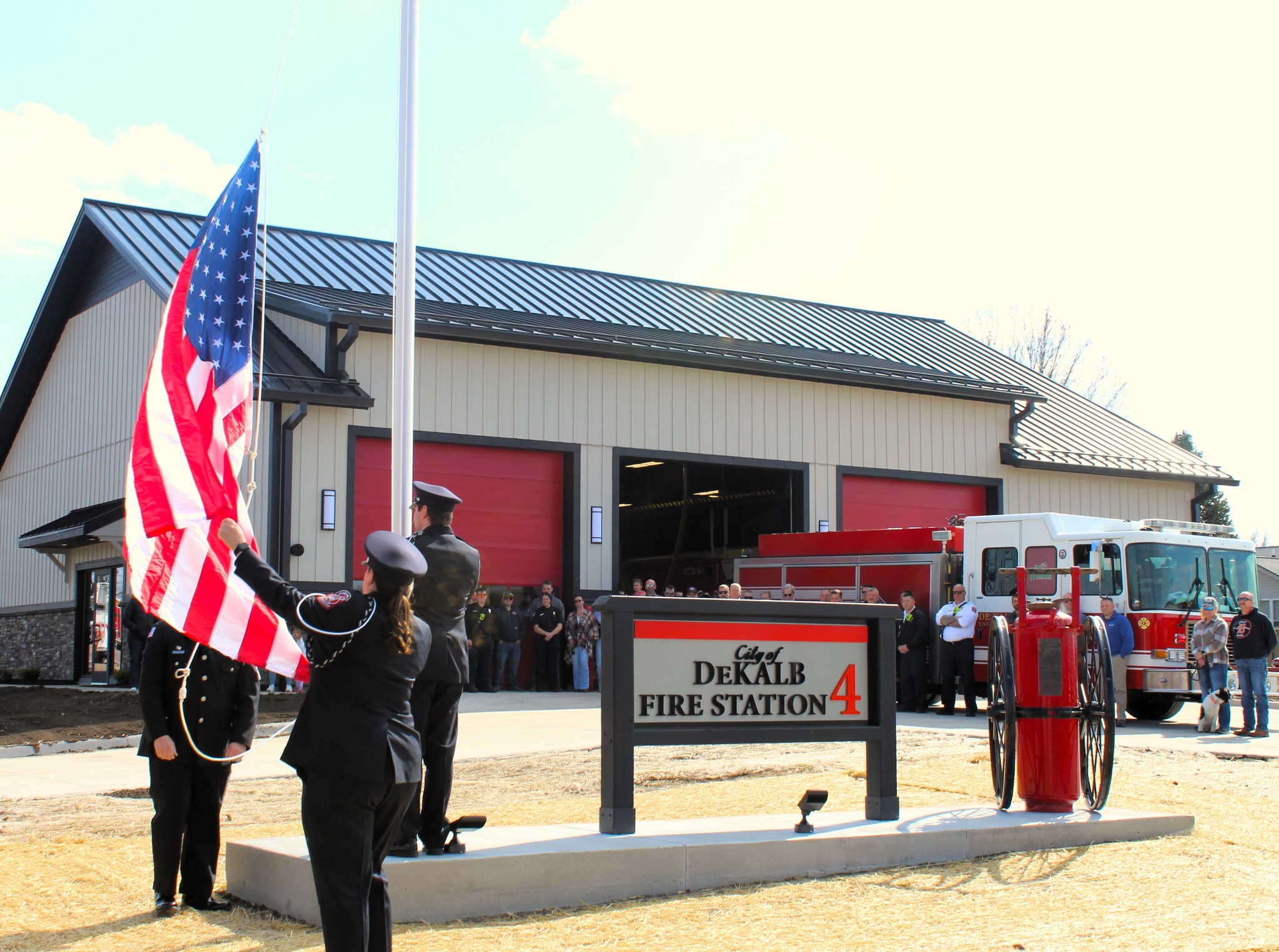 Fire Station Four Opens in DeKalb - 102.3 The Coyote